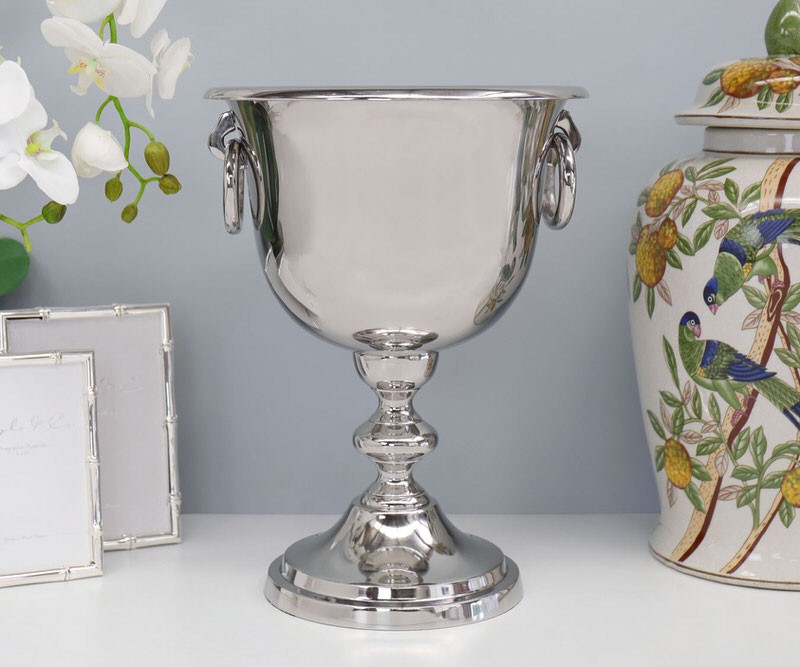Hampstead Silver Champagne Bucket - Cheap home decor and homewares online