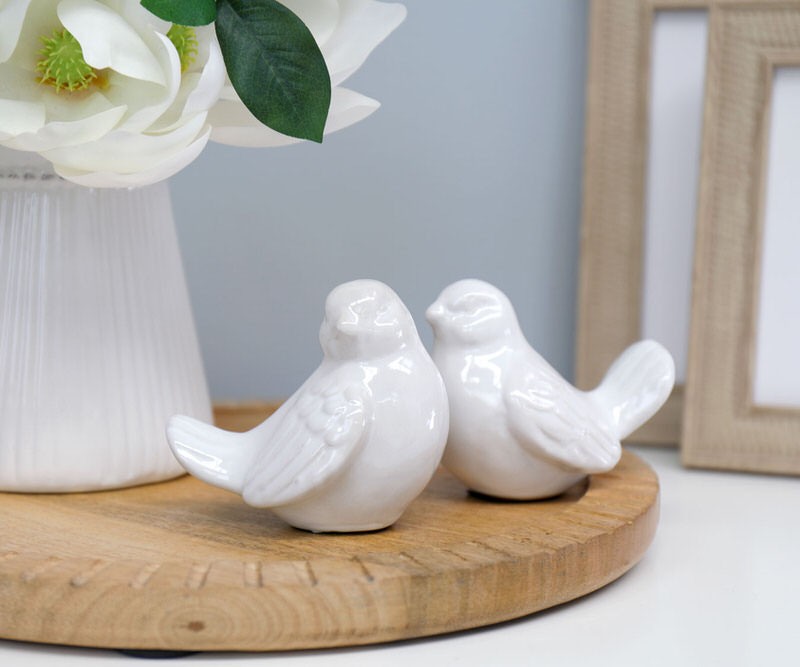 Lovedale Set 2 White Birds