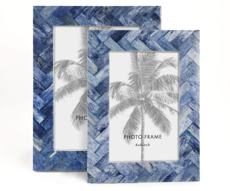 Santa Cruz Blue Photo Frame 4x6" - Home accessories and homewares ...
