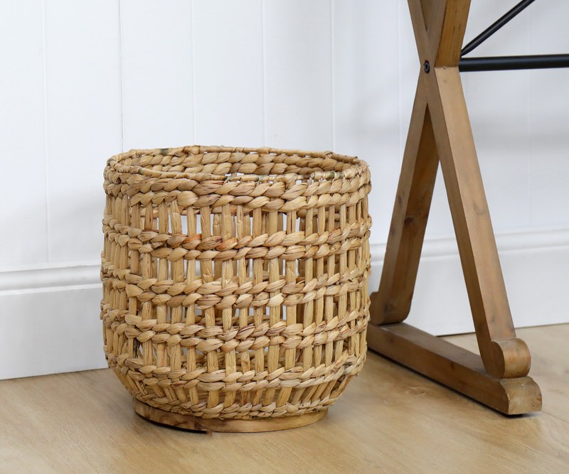 Logan Natural Basket Planter - Small - Home Decor - Garden and outdoor ...