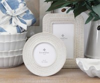 Round Sandy Cape Photo Frame - 4x4"