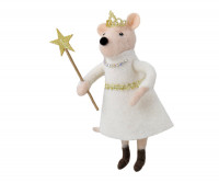 Sugar Plum Fairy Felt Mouse Tree Decoration - Shop by colour