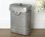 Old-Fashioned Letter Box - Rustic Tin Post Box - Home Decor Online ...