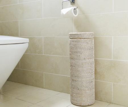 Rattan Toilet Roll Holder