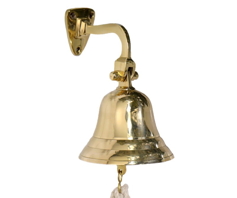 Petite Moreton Brass Wall Bell