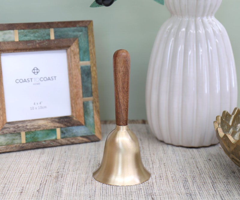 Aubrey Brass Hand Bell