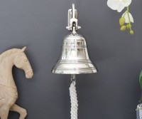 Stamford Silver Wall Bell - Large
