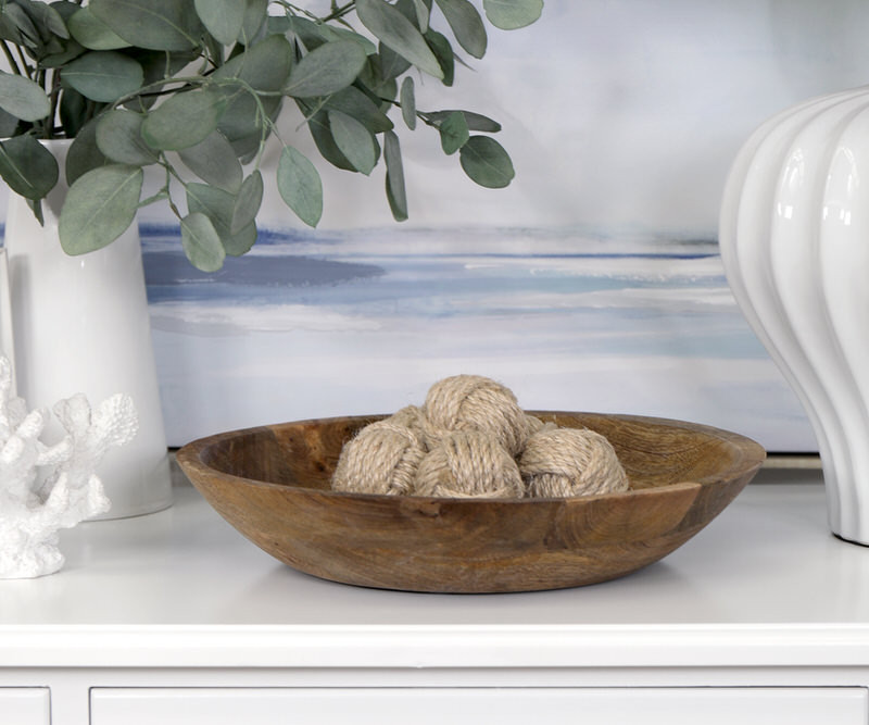 Archer Mango Wood Bowl