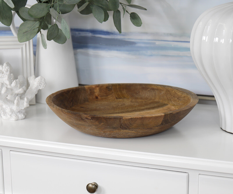 Archer Mango Wood Bowl