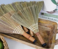 Traditional Straw Broom - Mini