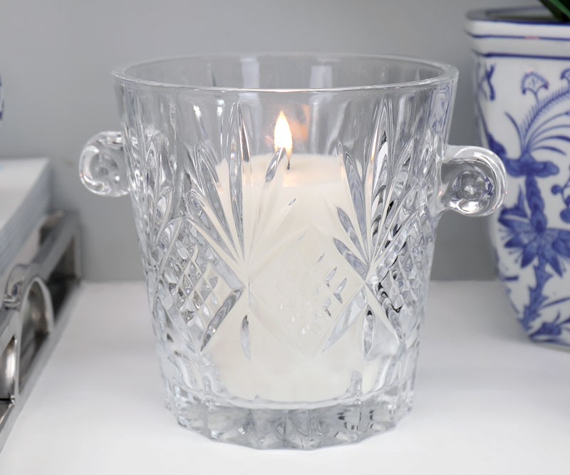 James Crystal Ice Bucket - Candle Hurricane - Home Decor Online - New ...