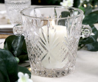 James Crystal Ice Bucket - Candle Hurricane - Beautiful home decor at ...