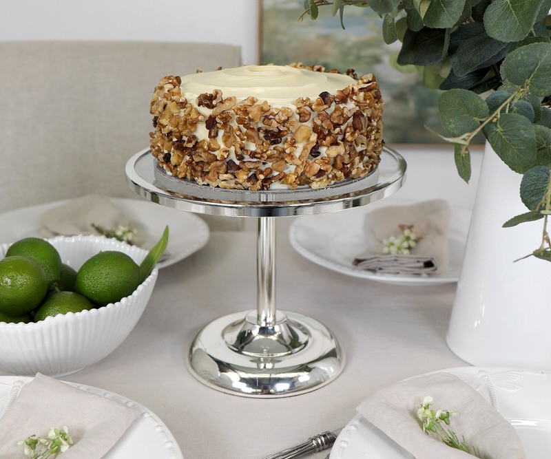 Mayfair Silver Cake Stand - Home Decor Online - New Arrivals
