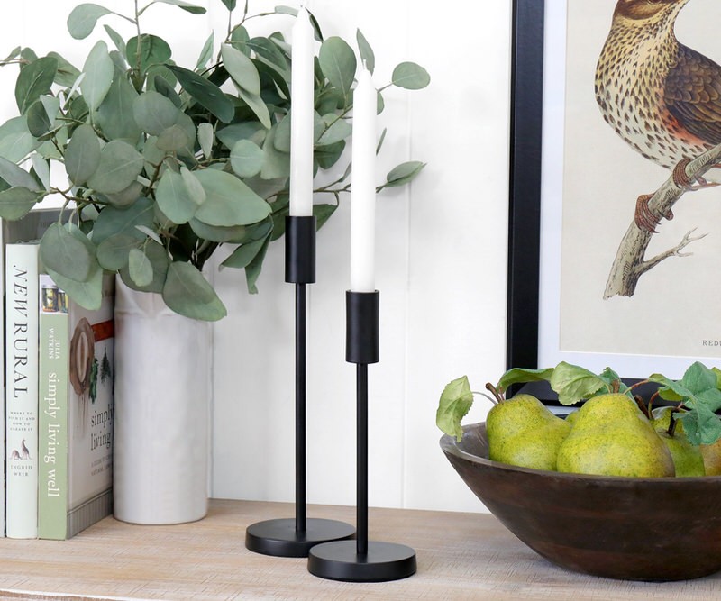 Short Warwick Black Candlestick