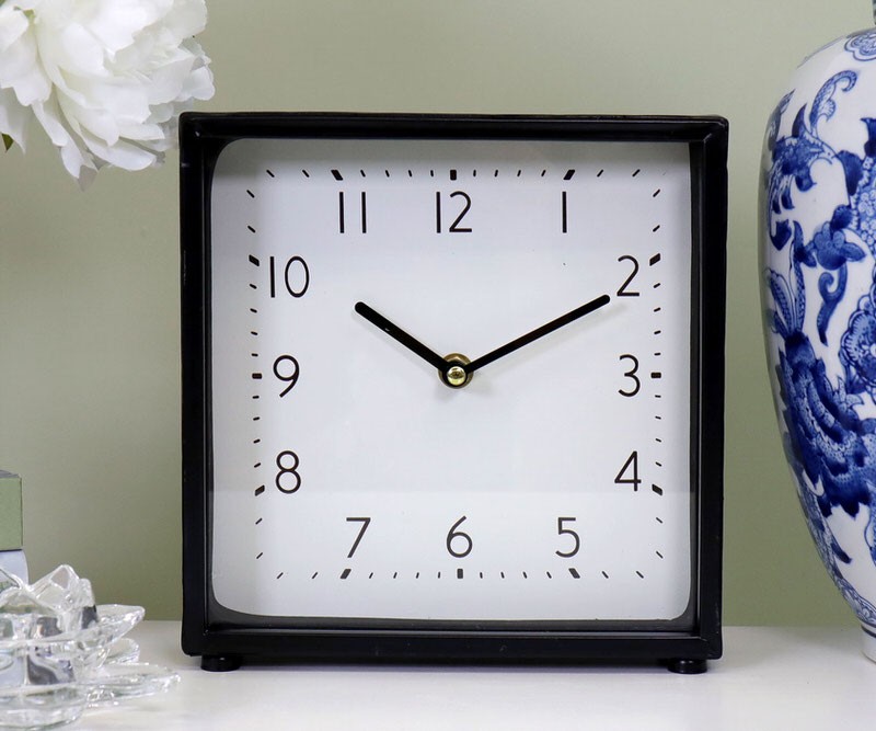 Mantel clocks, desk clocks, alarm clocks and wall clocks