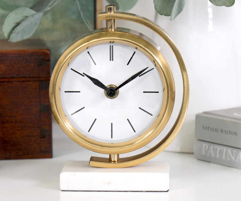 Mantel clocks, desk clocks, alarm clocks and wall clocks