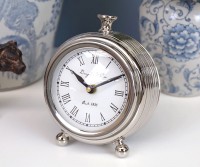 Louis Silver Desk Clock