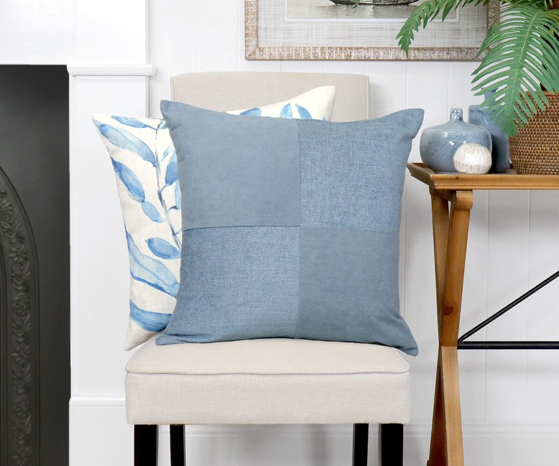 North Point Blue Cushion