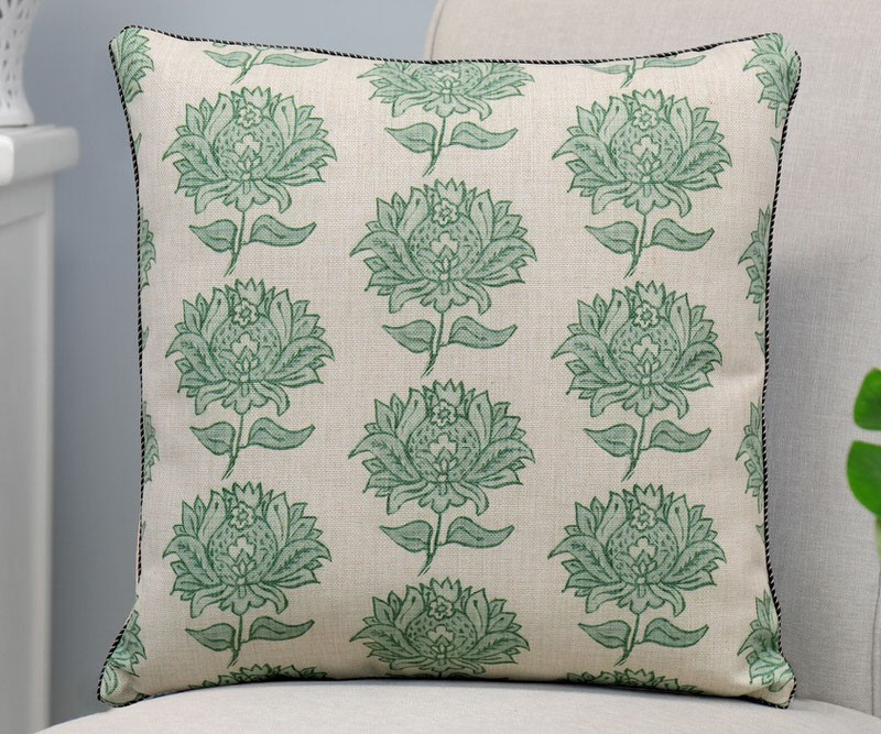 Easton Gardens Green Cushion