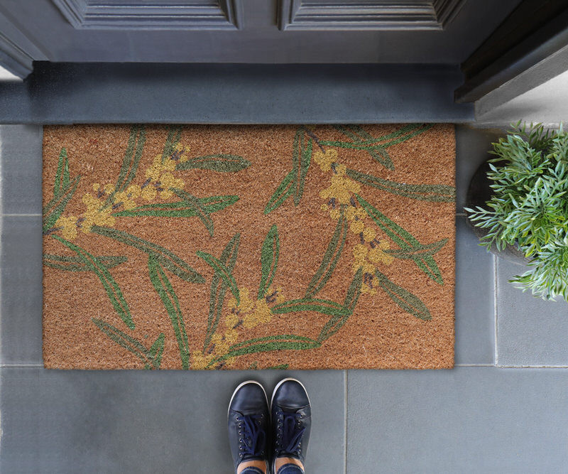 Golden Wattle Doormat - 75x45cm - Beautiful home decor at French Knot
