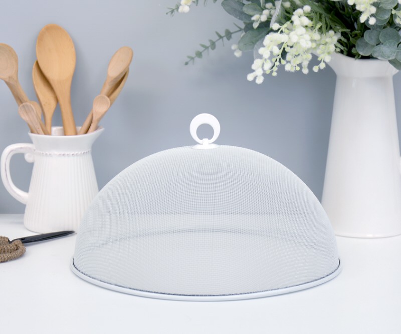 Alice White Mesh Food Cover