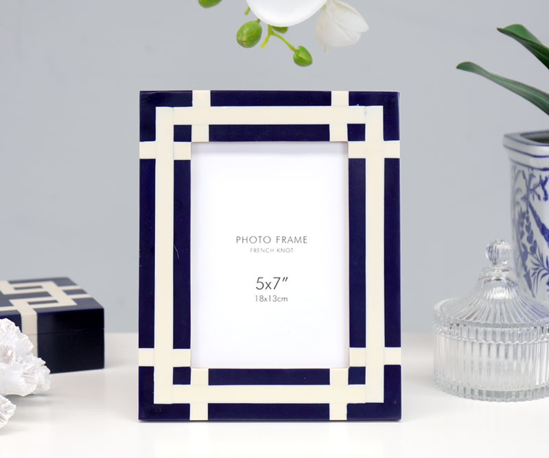 White Ceramic Photo Frame 6x4 inch - Home Decor Online - New Arrivals