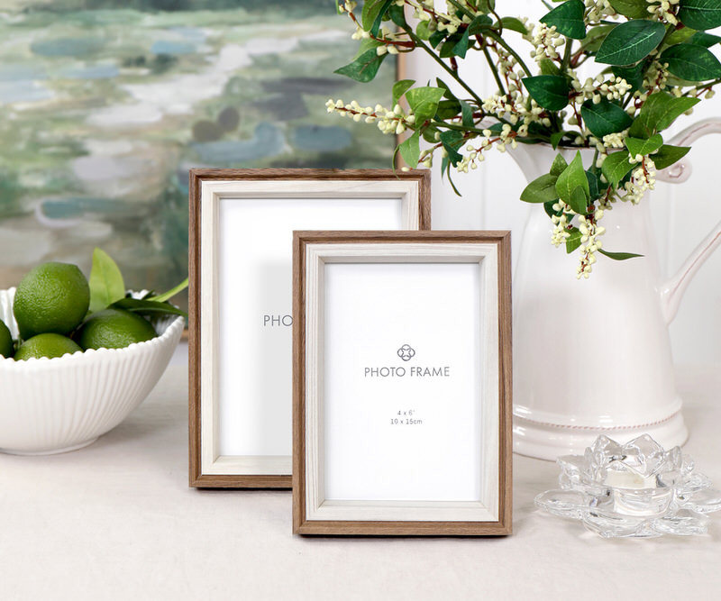 Stanton 2-Tone Timber Photo Frame - 4x6"