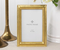 Hepburn Bevelled Gold Photo Frame - 4x6"