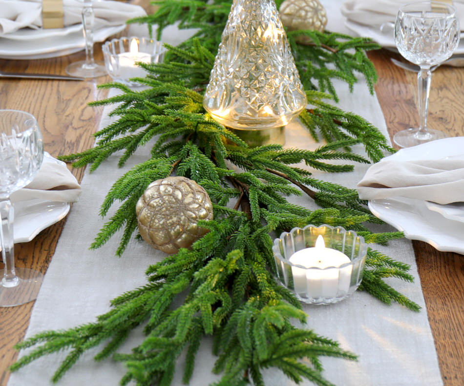 Alpine Spruce Christmas Garland 182cm - Beautiful home decor at French Knot