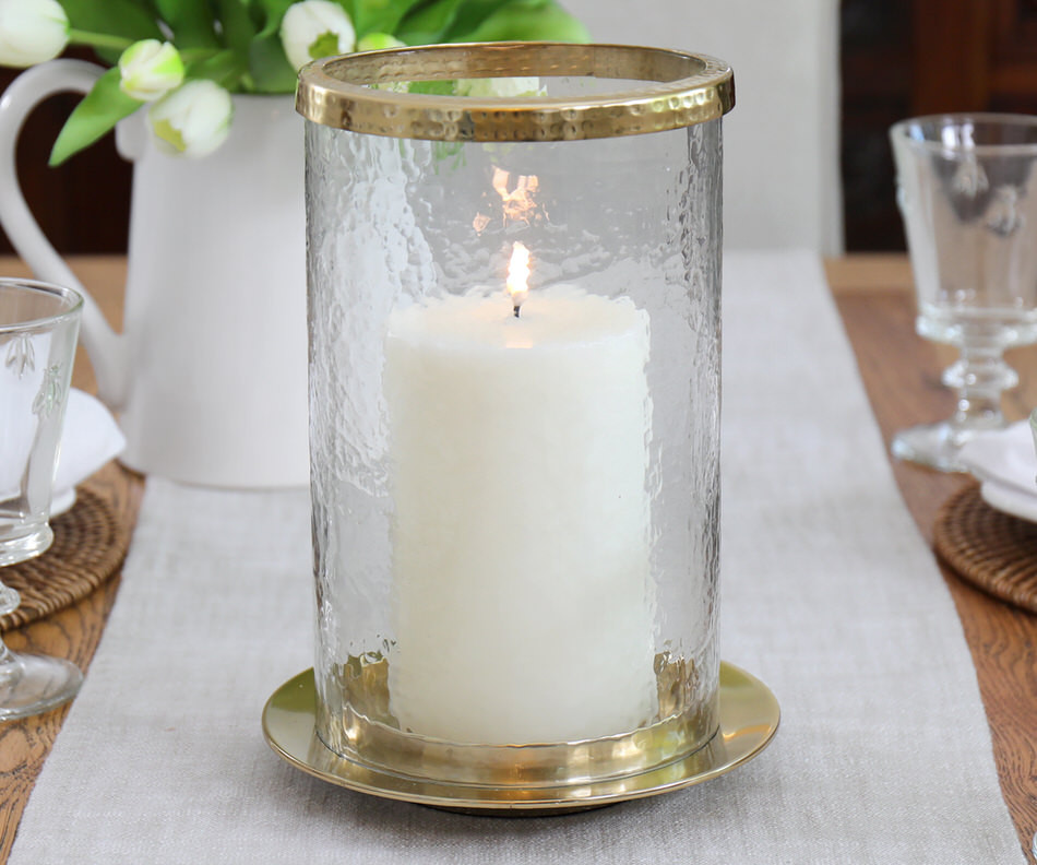 Sorelle Gold Flower Candleholder