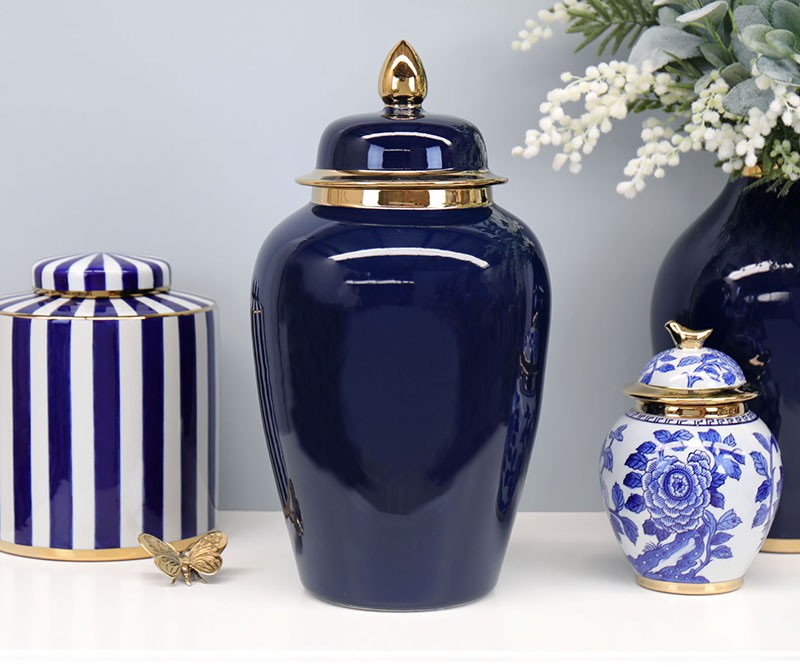 Ginger Jars Hamptons Style Temple Jars