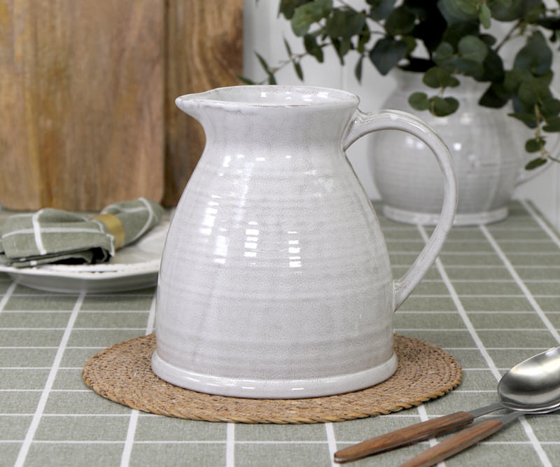 Renwick Handcrafted Ceramic Jug - Extra Large
