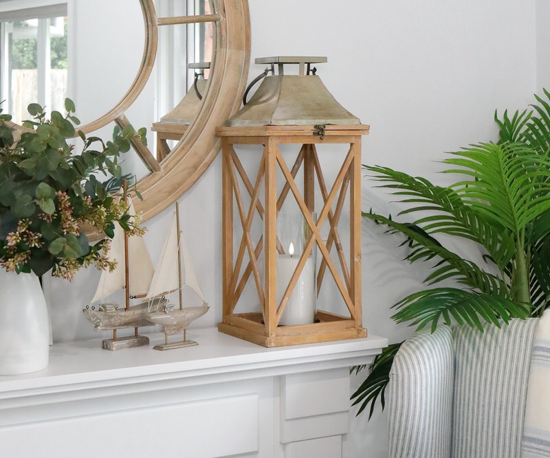 Large Long Jetty Candle Lantern - 61cm