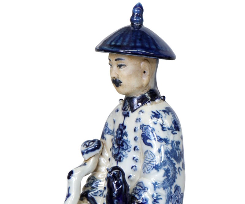 Dynasty Porcelain Seated Man II