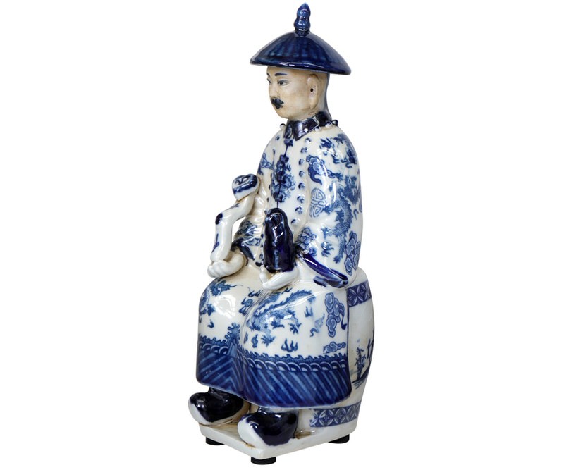 Dynasty Porcelain Seated Man II