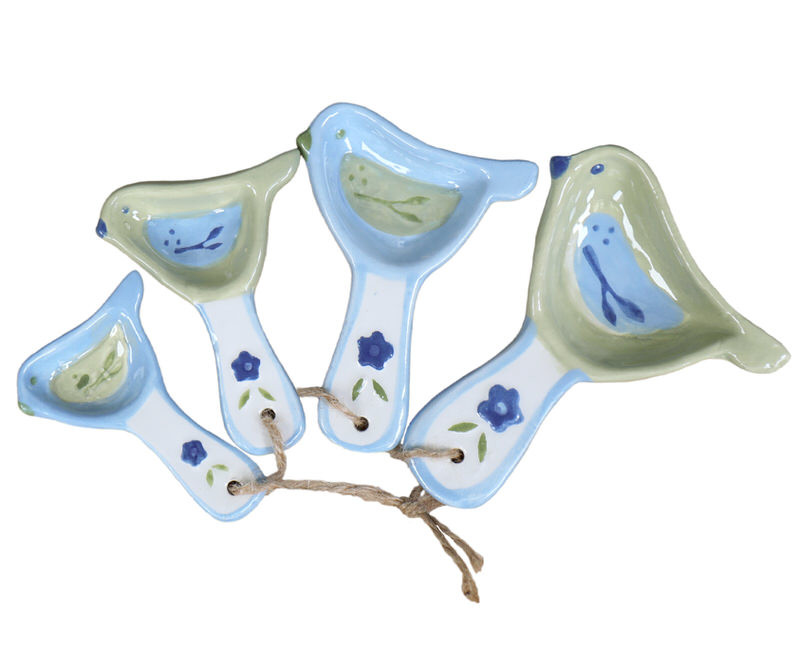 Set 4 Fable Birds Measuring Spoons