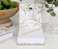 Golden Wattle Notepad & Pencil - Beautiful home decor at French Knot