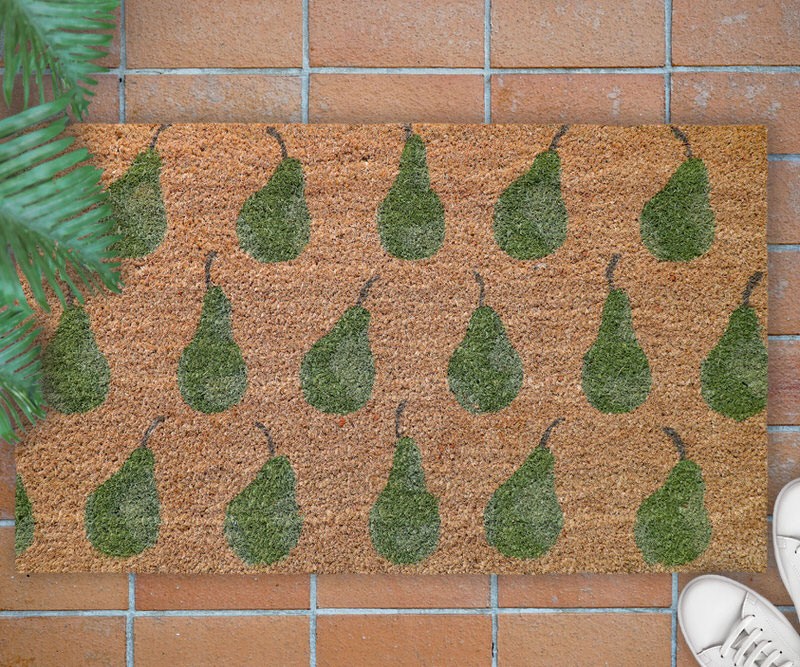 St Austell Green Pears Doormat - 75x45cm