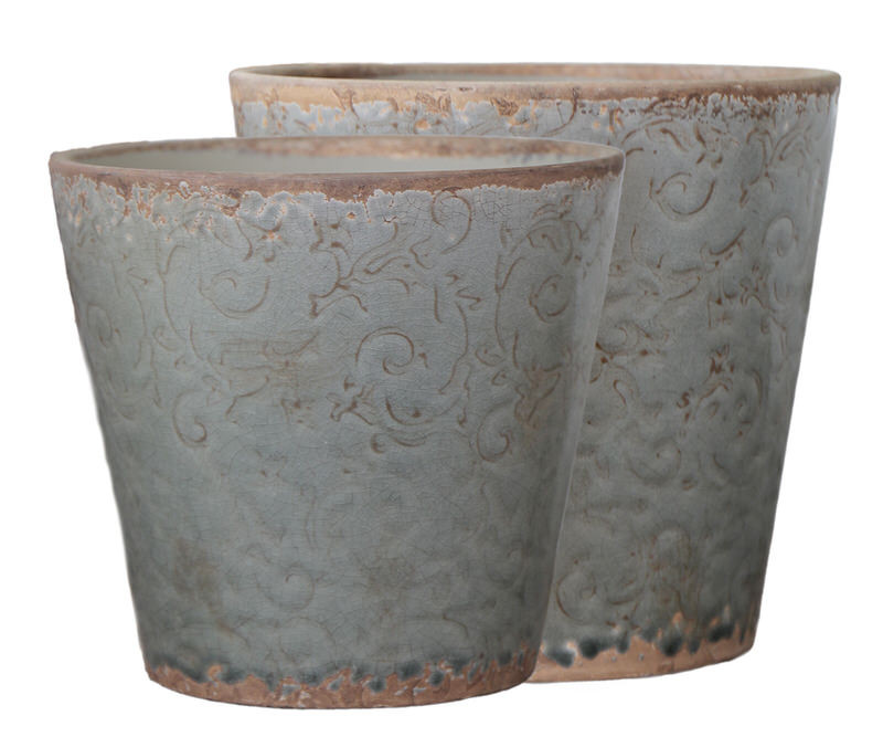 Provincial Grey Planter - Large