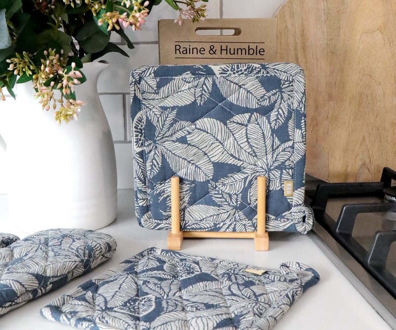 Slate Blue Wild Fig Pot Holder