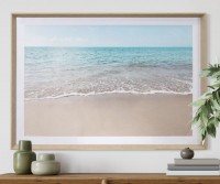 Daydream Shore Framed Beach Print