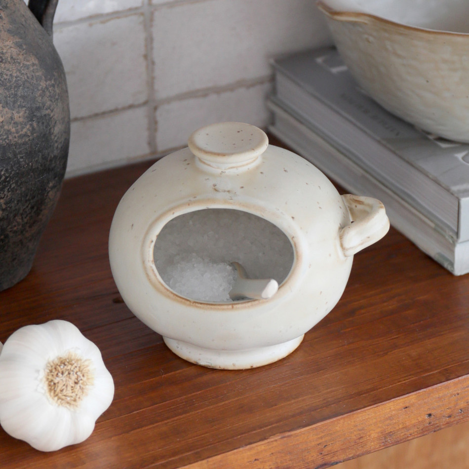 Ashbury Ceramic Salt Pig