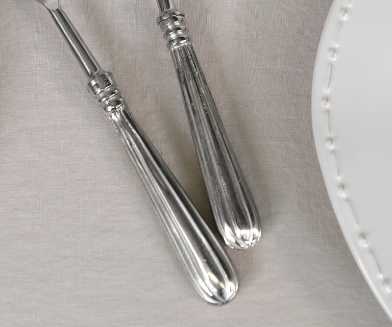 Set 2 Harlington Silver Salad Servers - Homewares Online - Dining ...