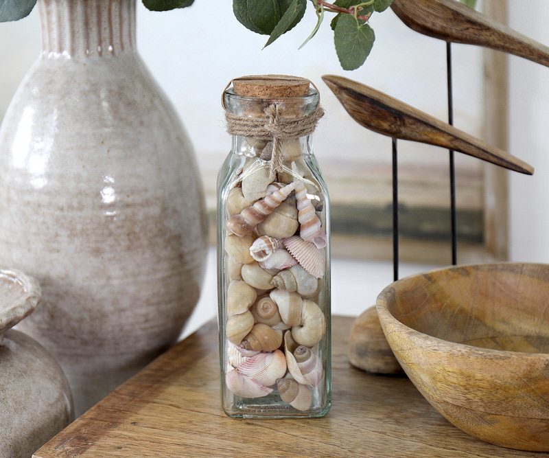 Brighton Jar of Seashells - Beige