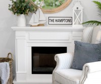 'The Hamptons' Wall Sign