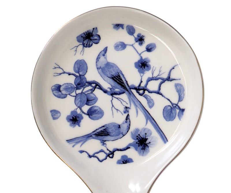 Bluebird Paradise Spoon Rest