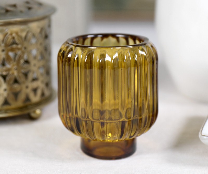 Sienna Yellow Tealight - Small