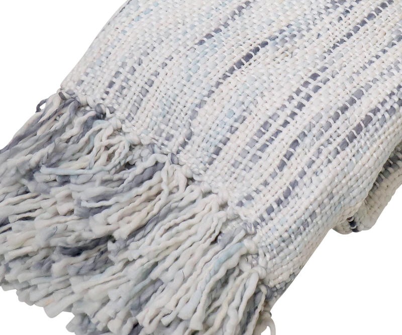 Mandalay Seafoam Blue Throw