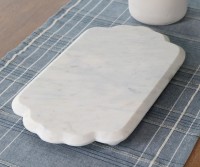 Eleanor Marble Serving Board