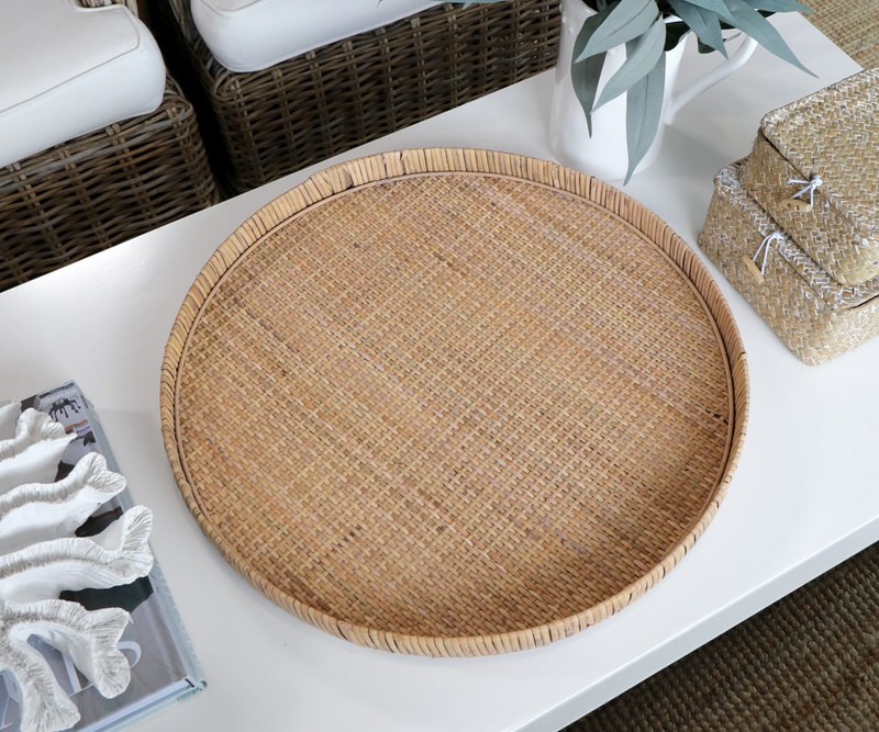 Large Island Time Bamboo Serving Tray - 50cm